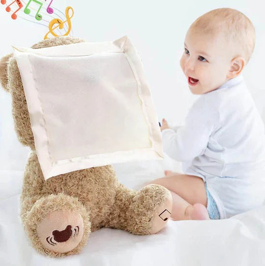 Peek-A-Boo-Teddy - Interactive Plush Toy – jomhome.co
